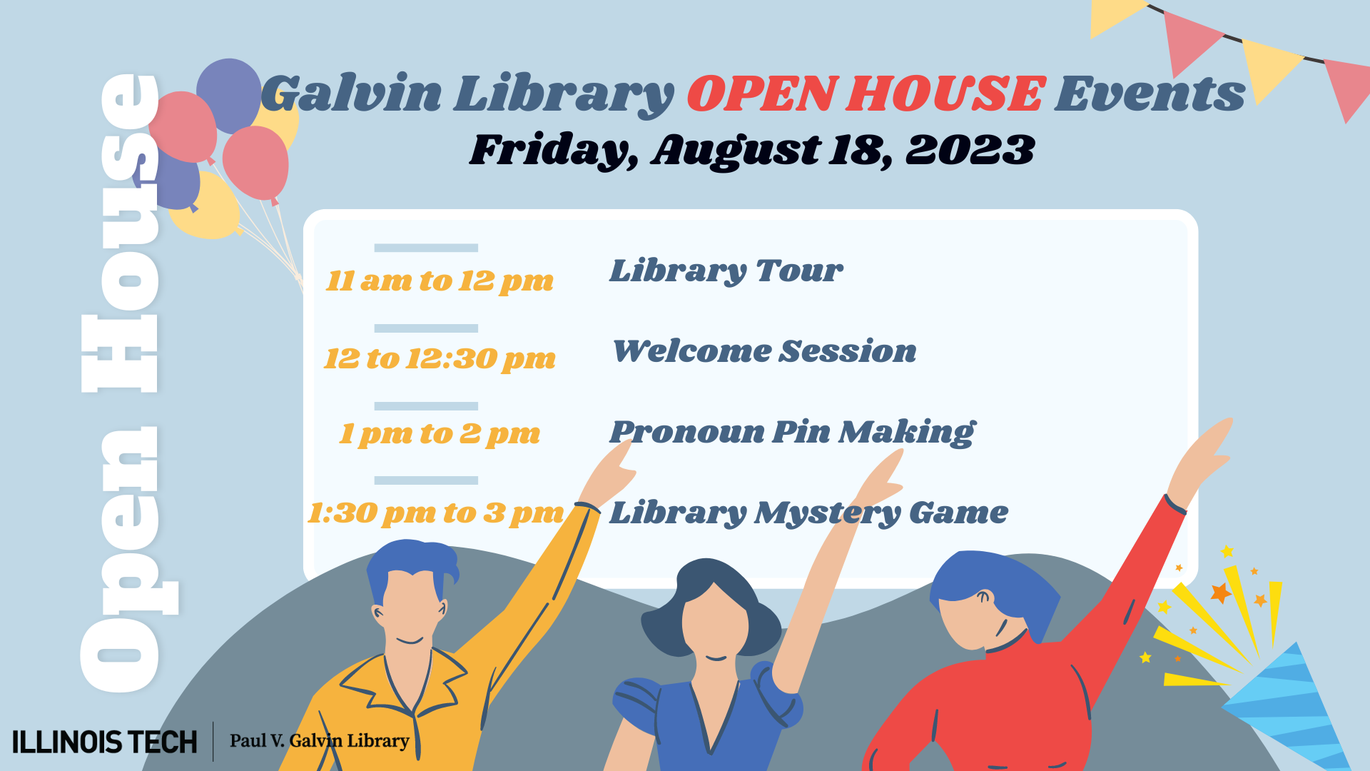 Library Open House | library.iit.edu